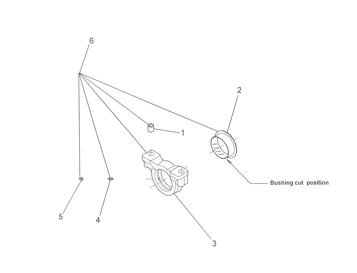 CARMIX 5.5XL SPARE PARTS – REAR AXLE : OSCILLATION SUPPORTS - CARMIX USA