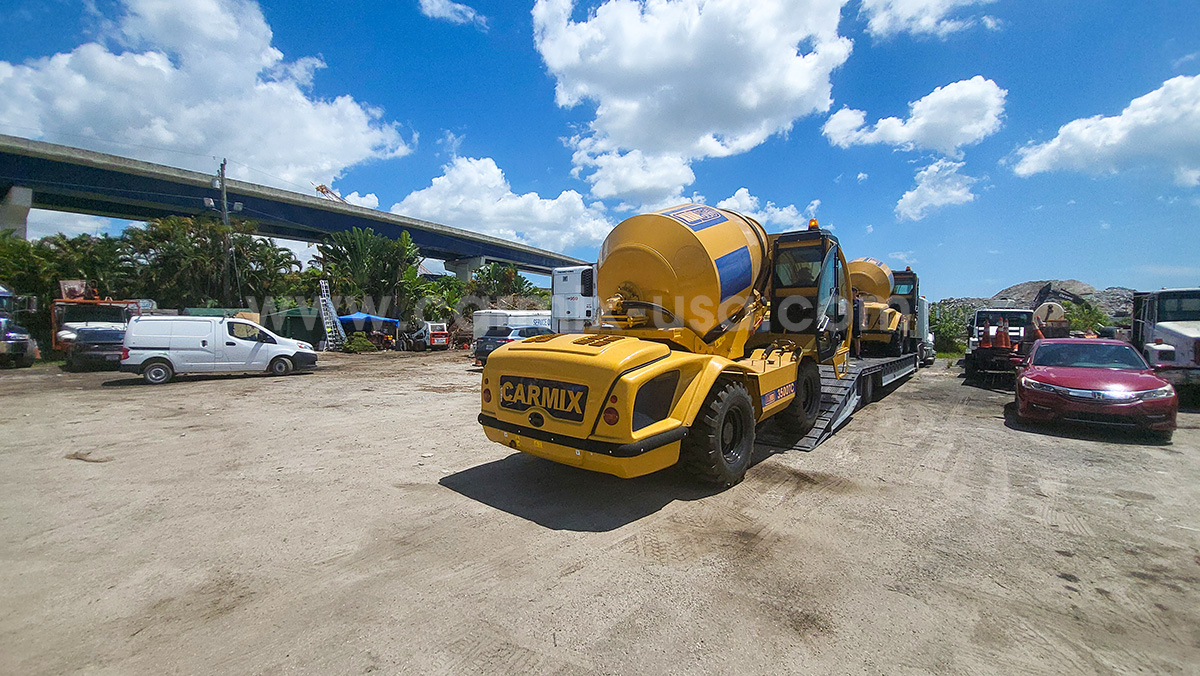 Mobile self loading concrete mixer concept – CARMIX USA